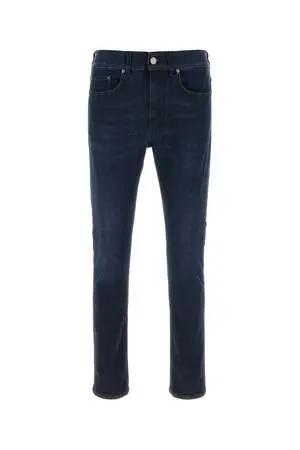 PT TORINO Dark Stretch Denim Jeans - Blue
