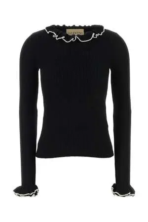Valentino Garavani Wool Sweater - Black