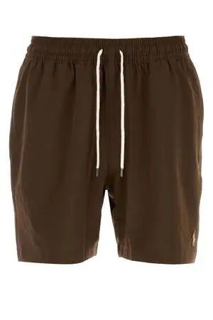 Polo Ralph Lauren Stretch Polyester Swimming Shorts - Brown