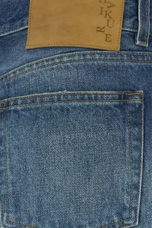 HAIKURE Bethany Baggy Stonewashed Denim Jeans - Blue