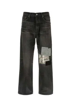 Yohji Yamamoto Vintage Effect Denim Jeans