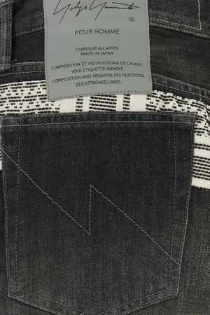 Yohji Yamamoto Vintage Effect Denim Jeans