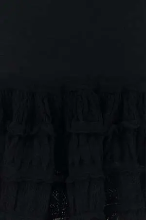 Alaïa Stretch Wool Blend Mini Dress