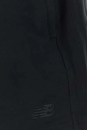 NEW BALANCE Cotton Bermuda Shorts With Embroidered Logo