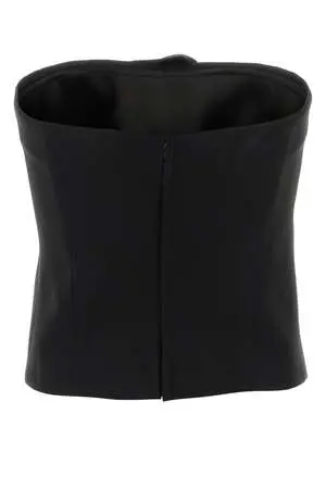 Giorgio Armani Embellished Silk Bodice