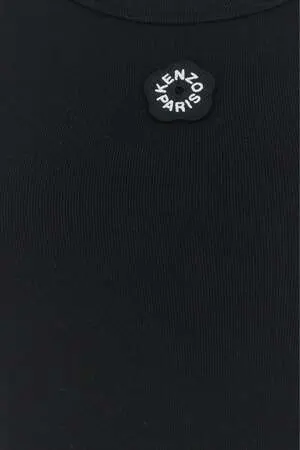 Kenzo Stretch Cotton Ribbed Tank Top