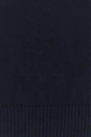 Fedeli Navy Cotton Sweater - Blue