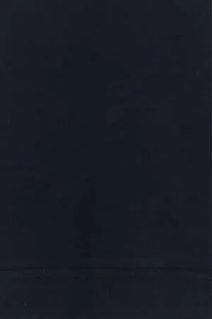 Fedeli Navy Cotton T-shirt