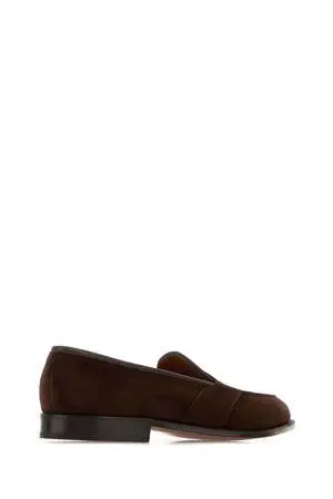 EDWARD GREEN Suede Montpellier Loafers