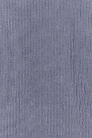Giorgio Armani Silk Blend Ribbed Crew Neck Sweater - Blue