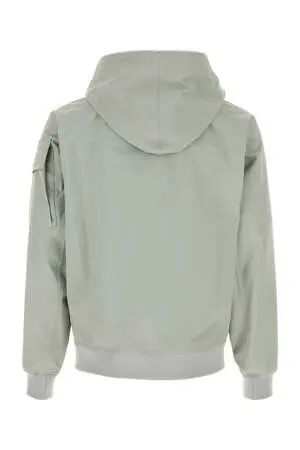 C.P. COMPANY Ice Stretch Nylon Hooded Jacket - White