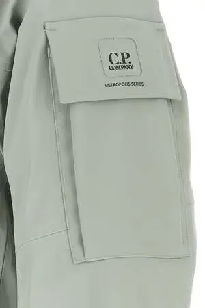 C.P. COMPANY Ice Stretch Nylon Hooded Jacket - White