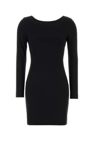 Dolce & Gabbana Stretch Viscose Blend Mini Dress - Black