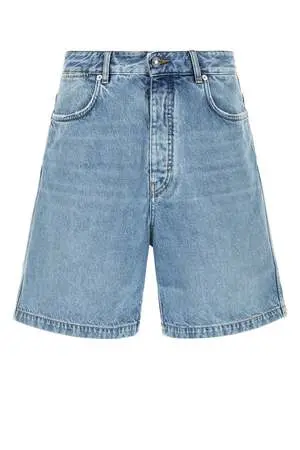Givenchy Denim Bermuda Shorts - Blue
