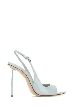 LE SILLA Patent Leather Bella Slingback Sandals