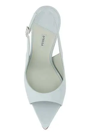 LE SILLA Patent Leather Bella Slingback Sandals