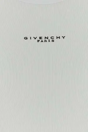 Givenchy Stretch Cotton Tank Top - White