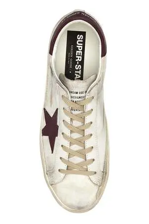 GOLDEN GOOSE Chalk Leather Super Star Sneakers