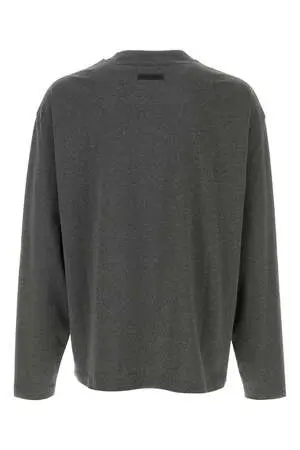 Fear Of God Dark Cotton T-shirt - Grey