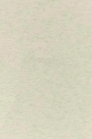 Fear Of God Melange Ivory Cotton T-shirt