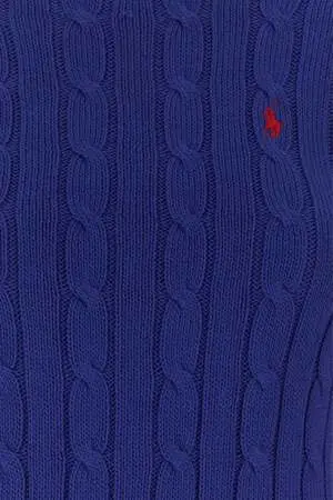 Polo Ralph Lauren Cotton Cable Knit Sweater - Blue