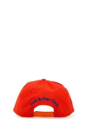 Dsquared2 Cotton Gabardine Baseball Cap