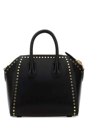 Givenchy Antigona Mini Studded Leather Handbag - Black