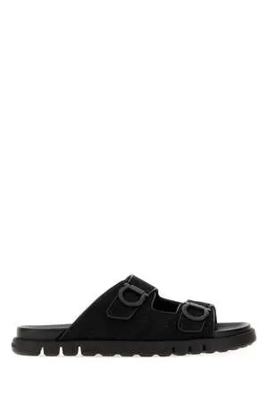 Ferragamo Logo Slides Slipper For Men