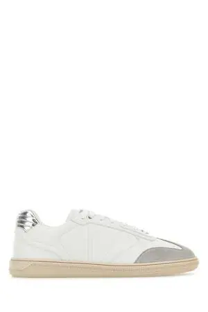 Versace Leather Greca Court Sneakers