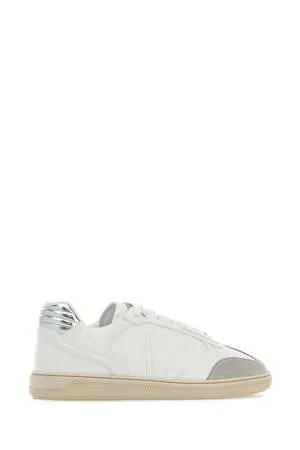 Versace Leather Greca Court Sneakers
