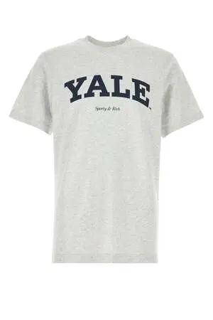 Sporty & Rich Melange Cotton T-shirt