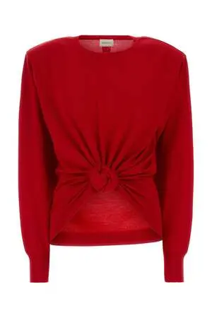 Magda Butrym Wool Sweater - Red