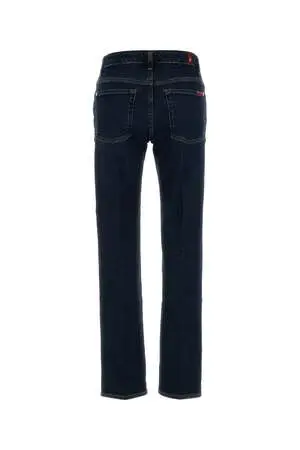 Seven For All Mankind Cailie Skinny Jeans In Stonewashed Stretch Denim