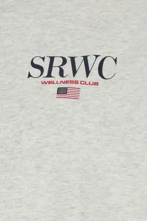 Sporty & Rich Melange Cotton T-shirt