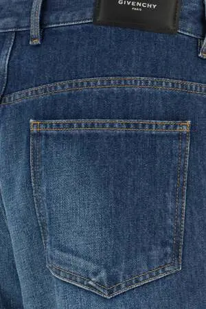 Givenchy Stonewashed Pure Cotton Denim Jeans