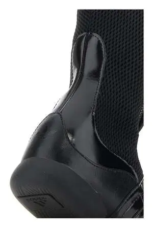 ADIDAS BY MIAOU Mesh And Leather Boots
