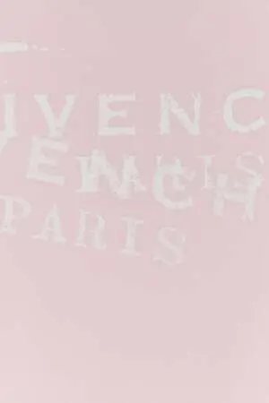 Givenchy Cotton T-shirt With Logo Print - Pink