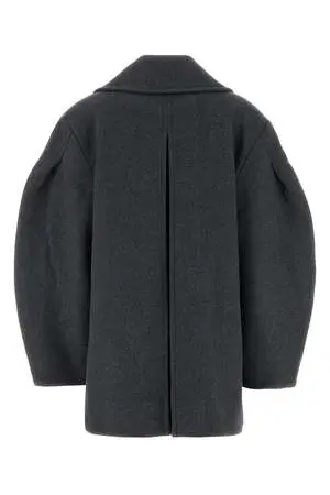 GANNI Wool Blend Coat