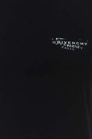 Givenchy Cotton T-shirt With Stamp Print - Black