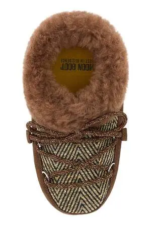 Moon Boot X Guest In Residence Woven Fabric Ankle Boots