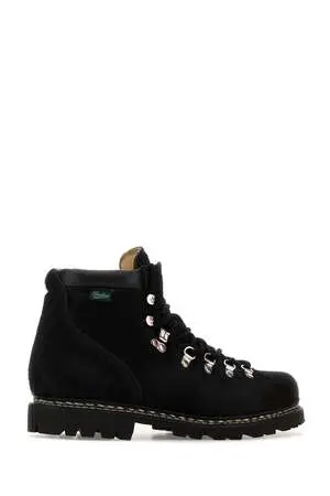 Junya Watanabe Calf Hair X Paraboot Lace-up Ankle Boots