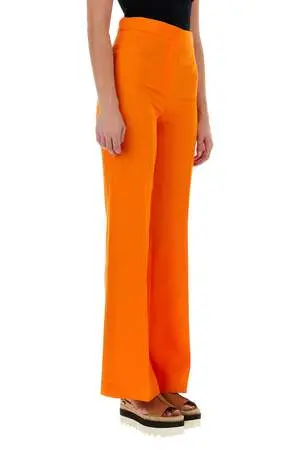 Stella McCartney Fluo Viscose Wide-leg Pants
