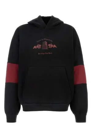 WILLY CHAVARRIA Oversized Cotton Sweatshirt With Casa De Chavarria Print