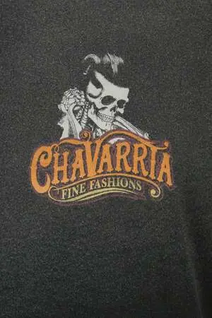WILLY CHAVARRIA Slate Cotton T-shirt