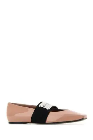 Givenchy Leather Squared Ballerinas