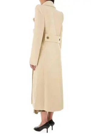 Zimmermann Sand Wool Blend Hypnotic Coat