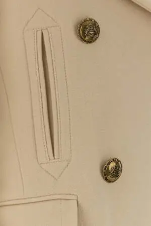 Zimmermann Sand Wool Blend Hypnotic Coat