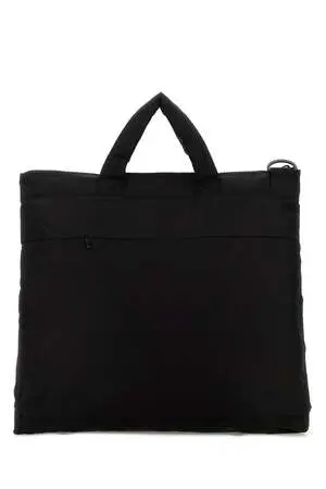 Y-3 YOHJI YAMAMOTO ADIDAS Y-3 Yamamoto Fabric Shopping Bag With Printed Logo