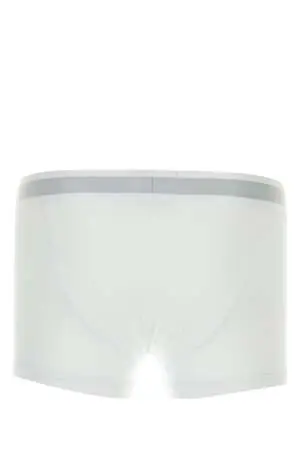 Emporio Armani Stretch Cotton Boxer - White