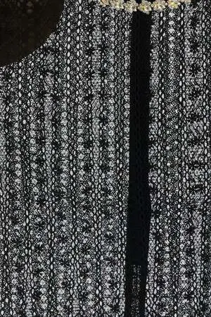 SELF-PORTRAIT Lace Top With Jewel Embellishment